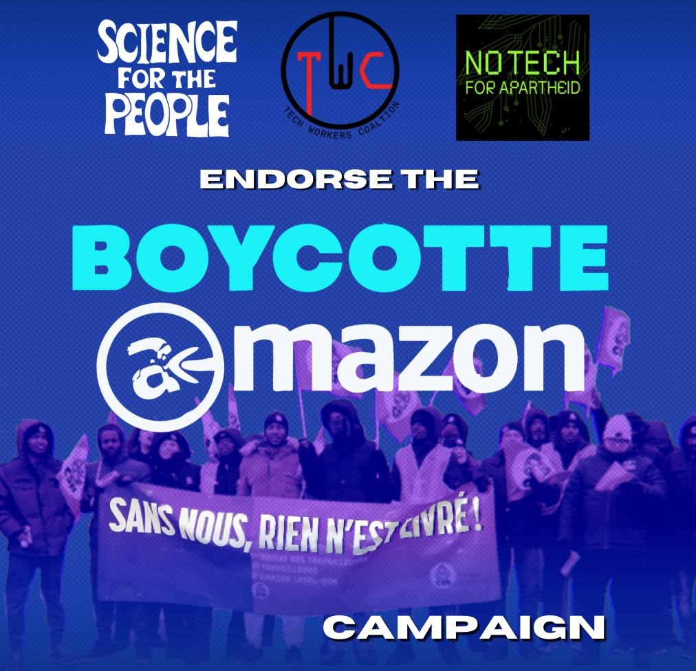 Science for the People, No Tech for Apartheid, and the Tech Workers ...